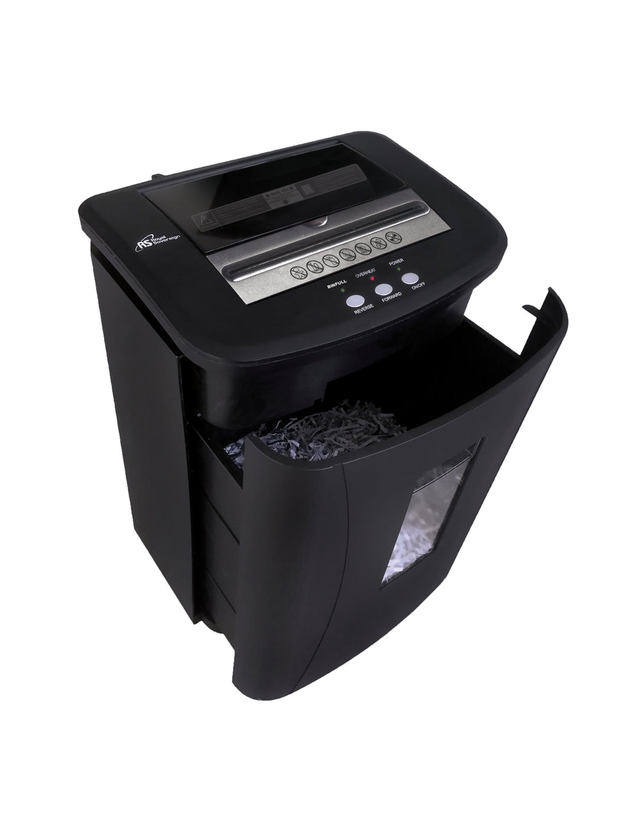 AFX-M150P/ 150 Sheet Auto Feed Micro Cut Shredder – Royal Sovereigns CA